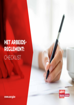 Het arbeidsreglement : Checklist | Algemene Centrale - ABVV