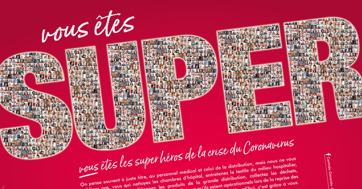 Vous êtes SUPER ! | Centrale Générale - FGTB